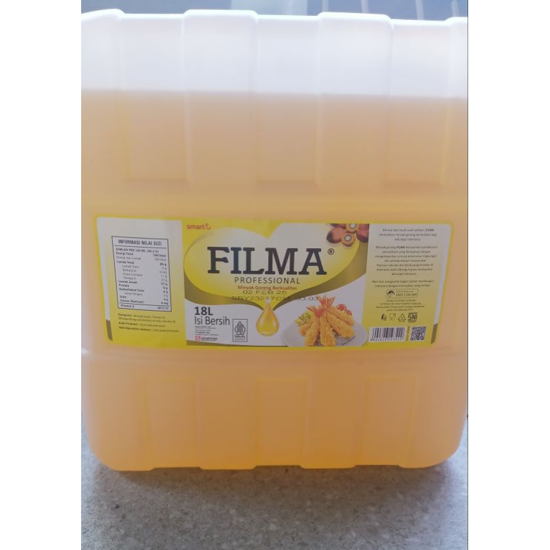 Jual Minyak Goreng Filma Jerigen 18 Liter | Shopee Indonesia