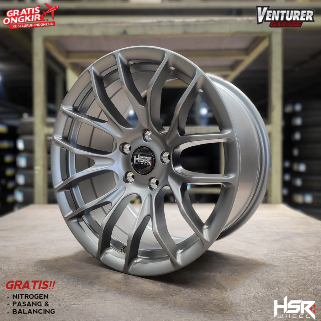 Jual velg mobil racing hsr oster R17 untuk innova civic rush terios hrv ...