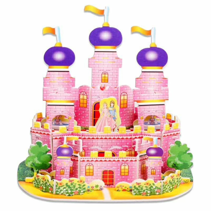 Jual Mainan edukasi puzzle 3d diy jigsaw puzzle bongkar pasang ...