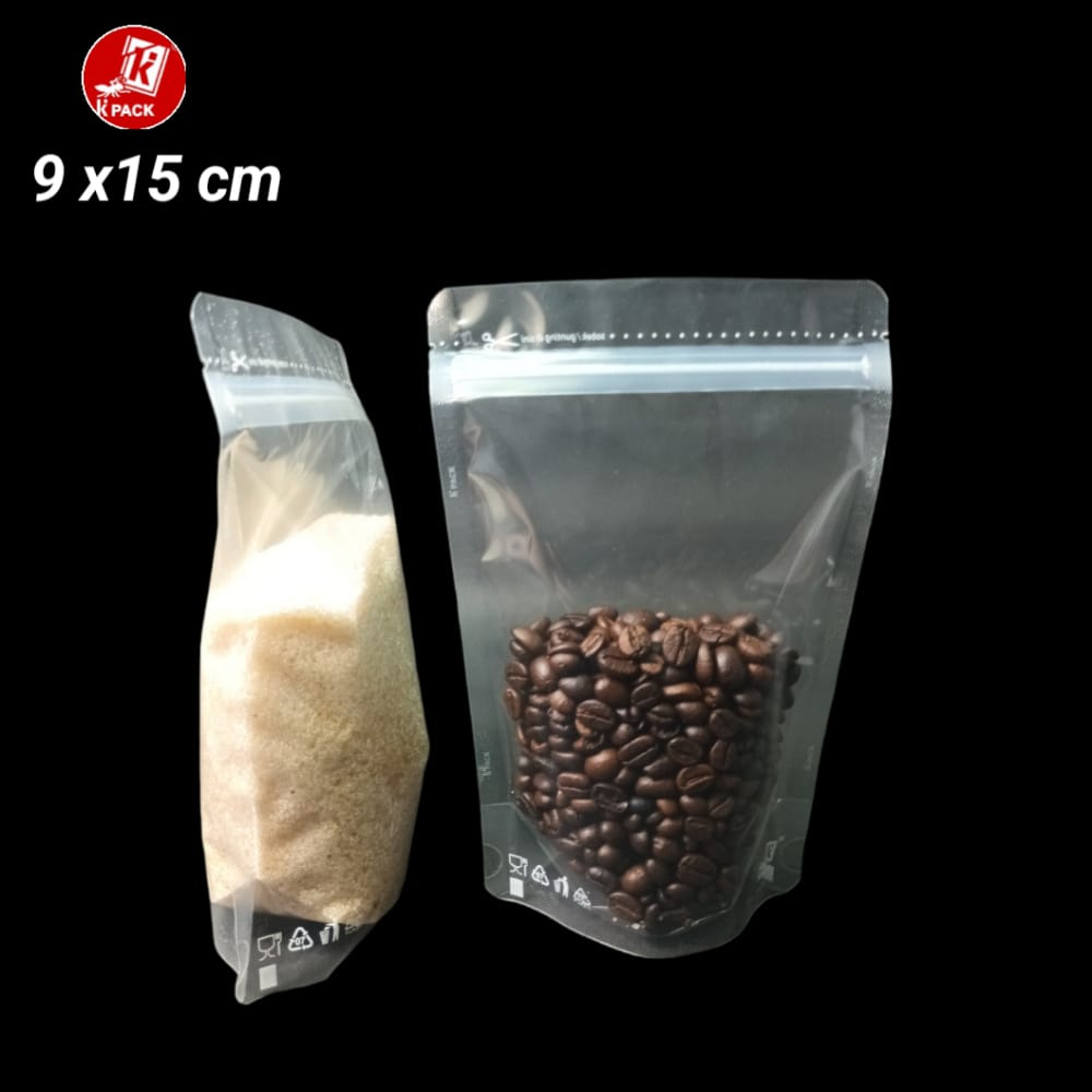 Jual Plastik Standing Pouch lightpack 9x15 cm Zipper | Shopee Indonesia
