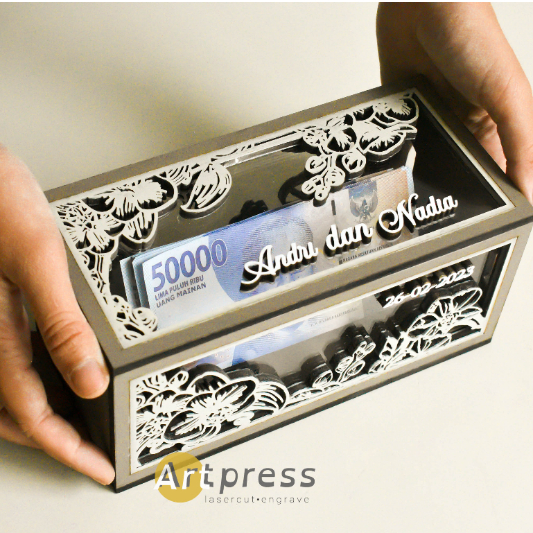 Jual Artpress Elodie Money Box - Kotak Uang Mahar Seserahan Hantaran ...