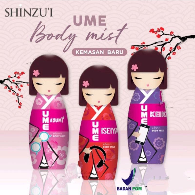 Jual SHINZUI UME BODY MIST 100ml | Shopee Indonesia