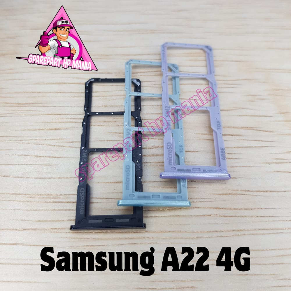 Jual SLOT SIM TRAY SAMSUNG A22 4G SIMLOCK SIMCARD TEMPAT SIM CARD ...