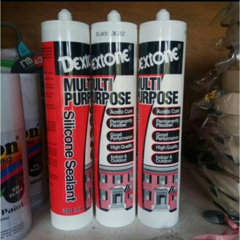 Jual LEM DEXTONE SILICONE SEALANT MULTI PURPOSE | Shopee Indonesia