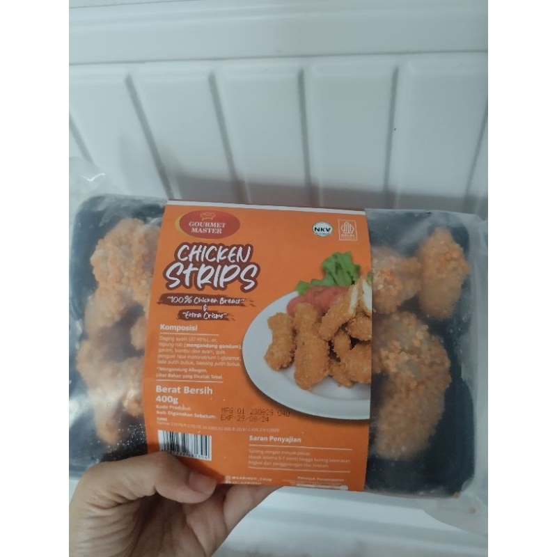 Jual Gourmet Master Chicken Strip uk 400 gr | Shopee Indonesia