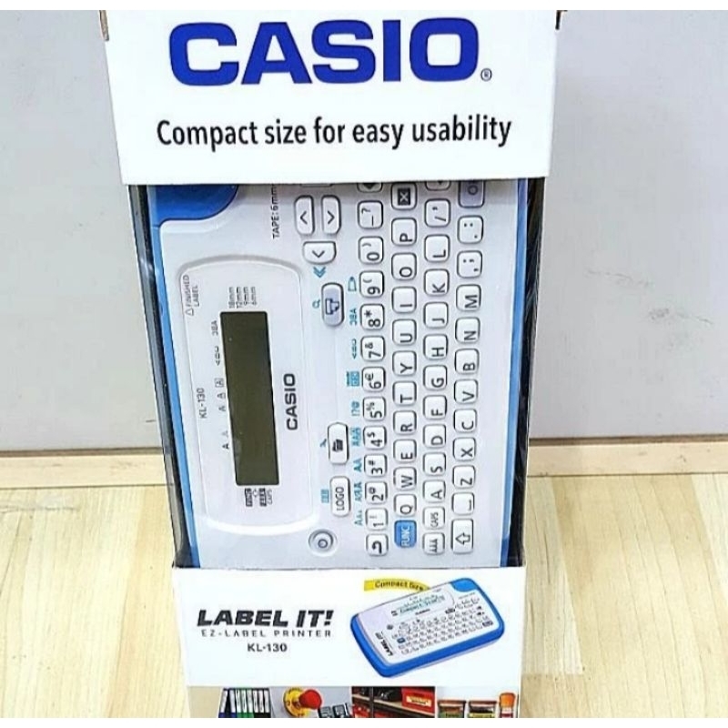 Jual CASIO KL 130 PRINT LABEL PRINTER KL 130 | Shopee Indonesia