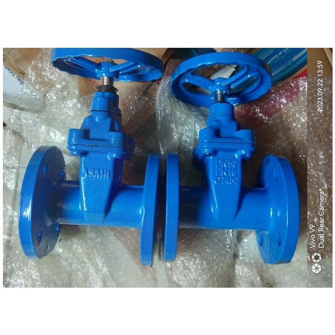 Jual Asahi Gate valve resilient 2 inch | Gate valve DCI PN16 DN 50mm ...