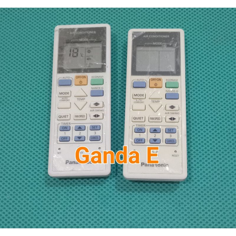 Jual Remot AC Panasonic Iauto Econavi Nanoe-G Original | Shopee Indonesia