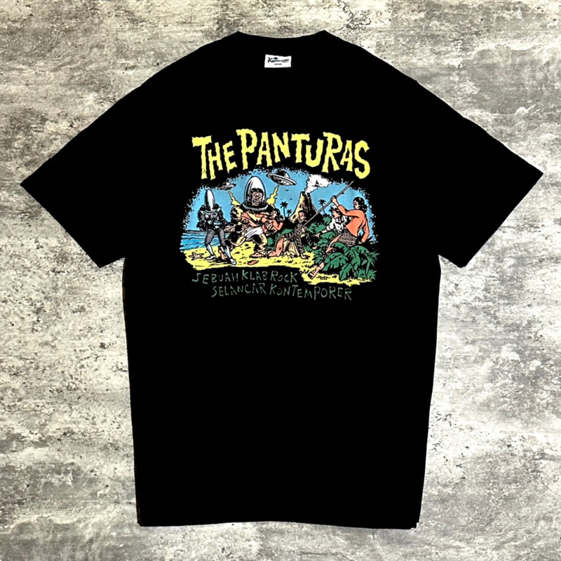 Jual The Panturas - Shaka Alien Tshirt - Black | Original Merchandise ...