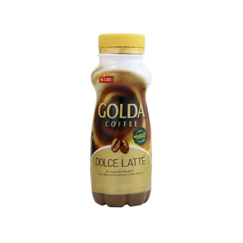 Jual Golda Coffe 200ml Dolce Latte Kopi Botol Siap Minum Kopi Kemasan ...