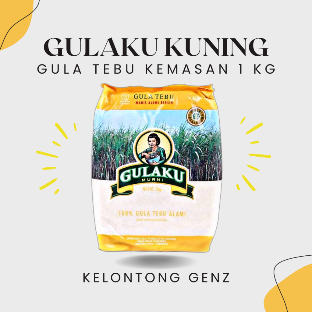 Jual Gulaku Kuning Gula Tebu Gula Pasir 1Kg | Shopee Indonesia