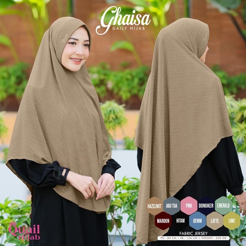 Jual Hijab Ghaisa Original by Quail Hijab | Shopee Indonesia