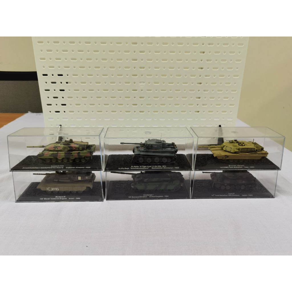 Jual De Agostini 1:72 Diecast Model Tank Type 61 M1A1HA Abrams Pz.Kpfw ...