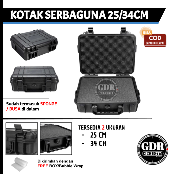 Jual Kotak Serbaguna / Kotak Perkakas dengan BUSA / Sponge - GDR ...