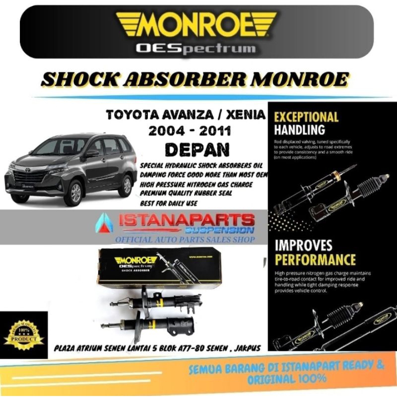 Jual Shockbreaker Shock Absorber Depan Merk MONROE OESPECTRUM Toyota ...