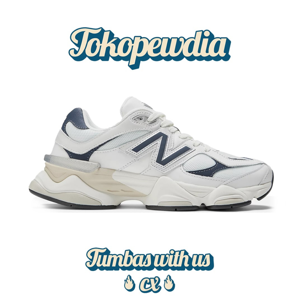 Jual New Balance 9060 White Navy (U9060VNB) | Shopee Indonesia