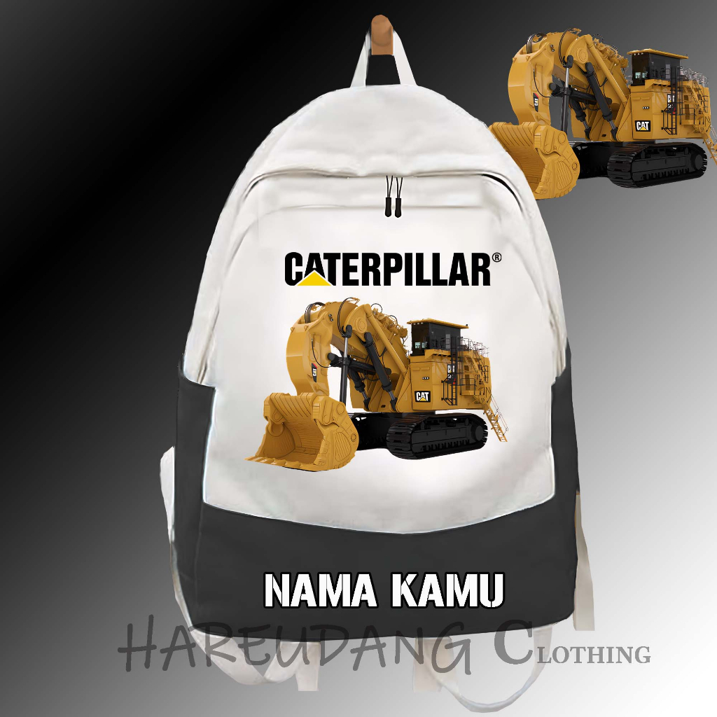 Jual TAS RANSEL ANAK SEKOLAH SD/TK MOTIF LOGO/MASKOT EXCAVATOR/MASKOT ...