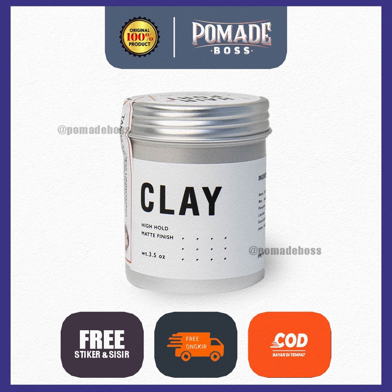 Jual Hair Port Clay Matte Finish High Hold 100gr - Minyak Rambut Clay ...