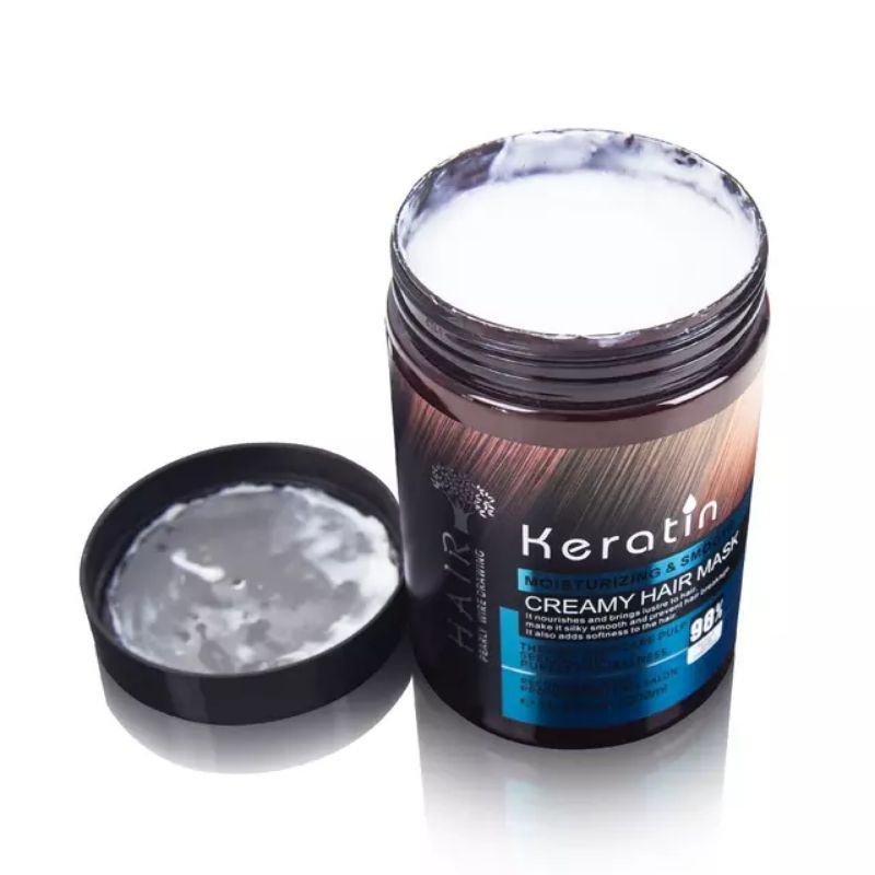 Jual [1000ml Grade A] Keratin Treatment Hair Mask/Masker Rambut Keratin ...