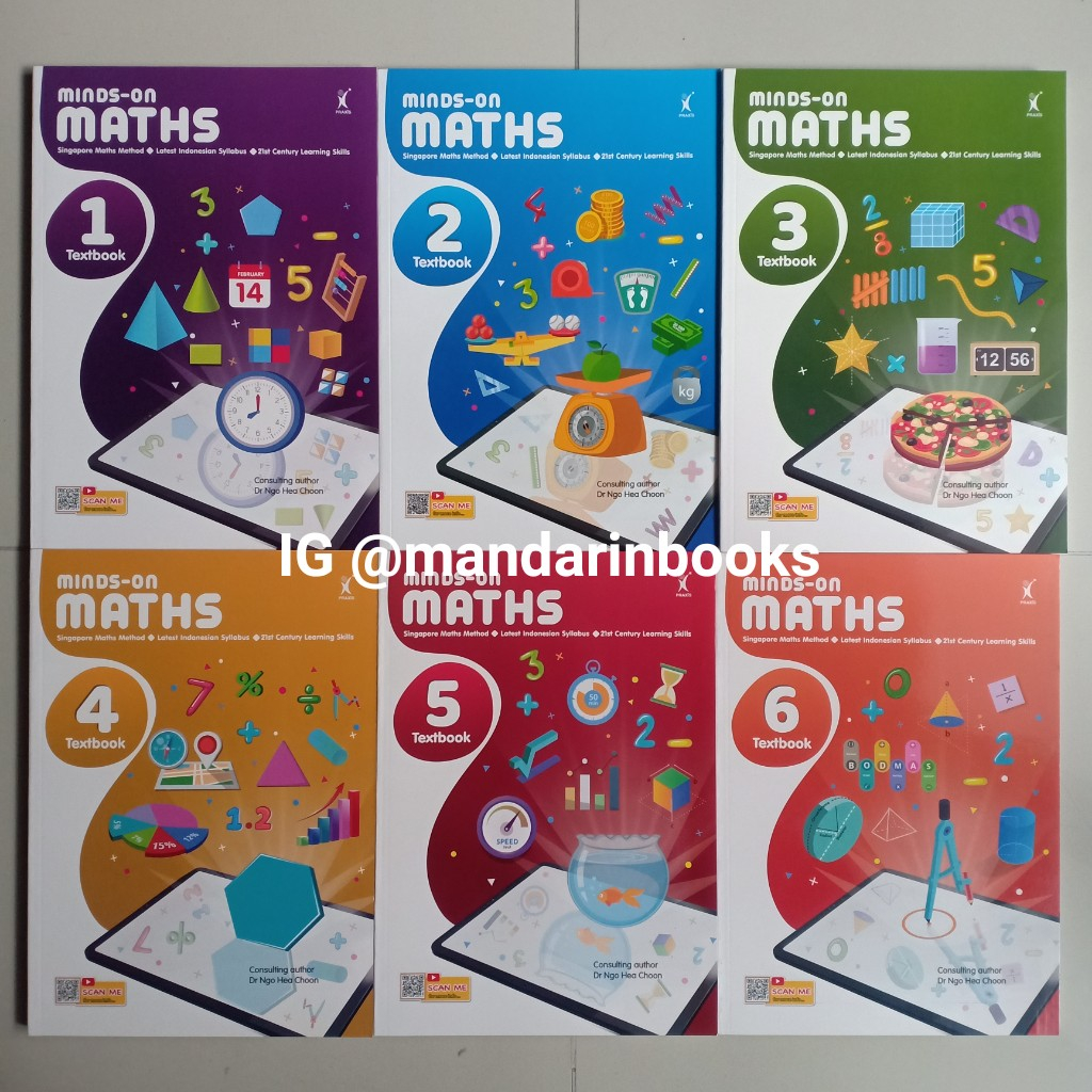 Jual Minds-on Maths Textbook & Workbook Primary 1 - 6 (Pilihan Per Buku ...