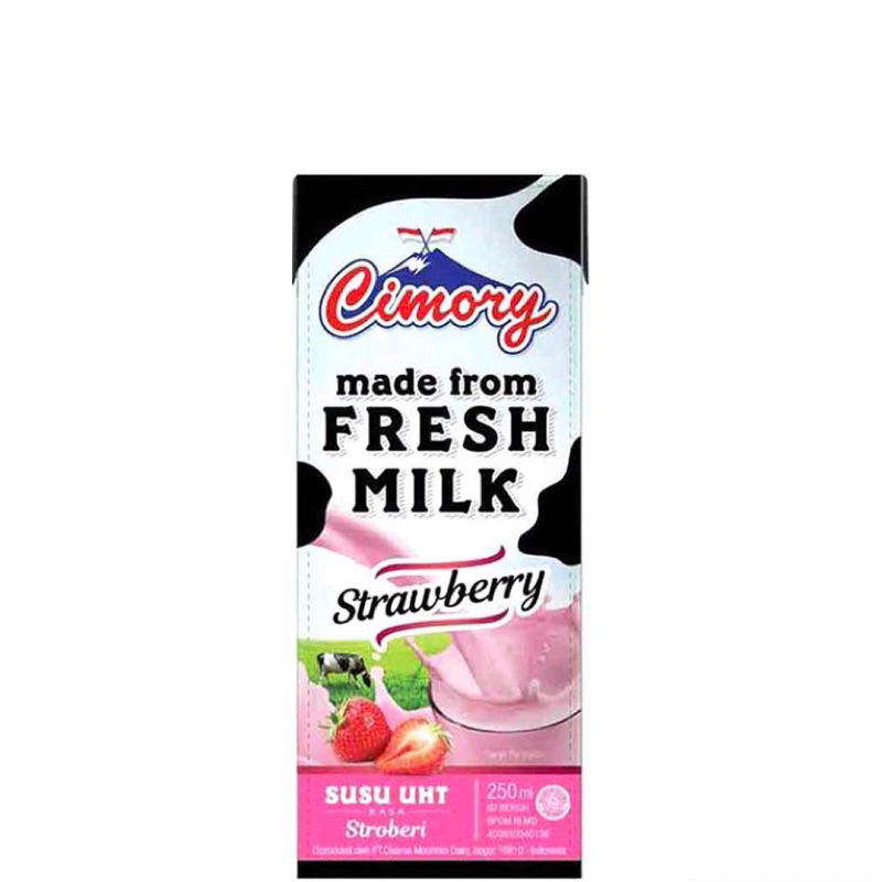 Jual Cimory Fresh Milk 250ml Cokelat strawberry blueberry hazelnut ...