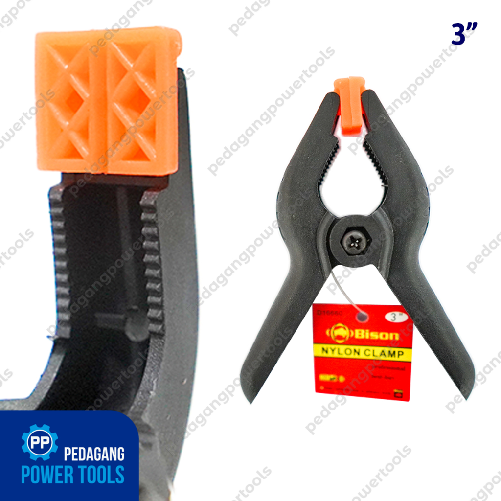 Jual BISON SPRING CLAMP 3 INCH CATOK KAYU ALAT PENJEPIT BESI KLEM ...