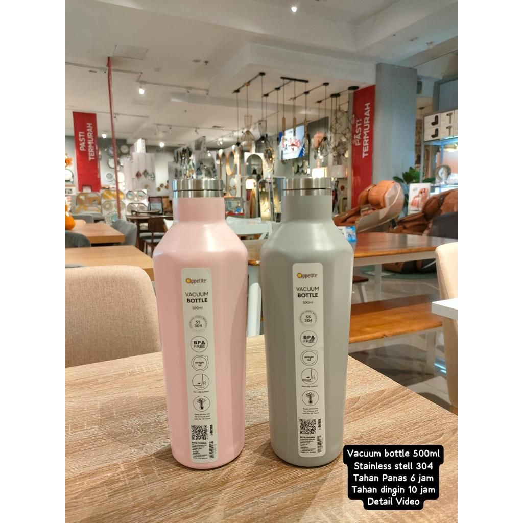Jual vacuum bottle/botol air/termos air/thermal bottle/botol minum ...