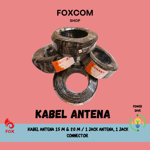 Jual KABEL ANTENA RG6 ANTENA TV 15 YARD / KABEL ANTEN ANTENA 20 YARD / KABEL RG6+ TV/ KABEL ...