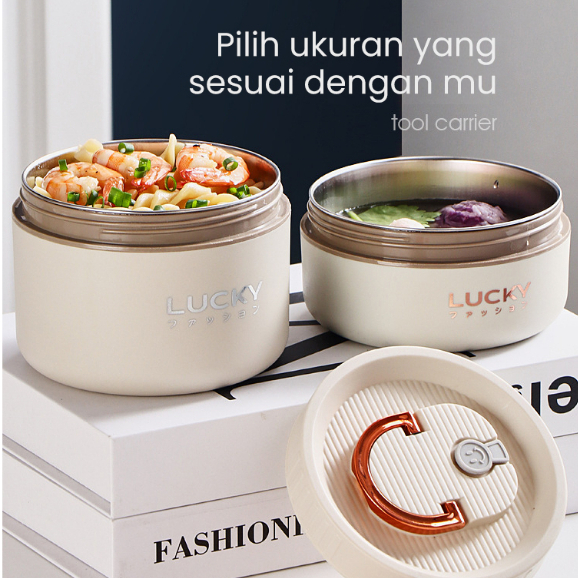 Jual Muzy Kotak Makan Tempat Makan Portable Tahan Panas Kotak Bekal ...