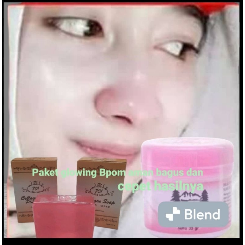 Jual {Paket Glowing Aman Bagus BPOM} Seger Snow Lighetening+Sabun ...