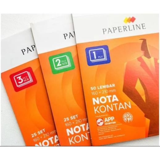 Jual NOTA PAPERLINE 1 2 3 PLY BESAR (10 PCS) | Shopee Indonesia