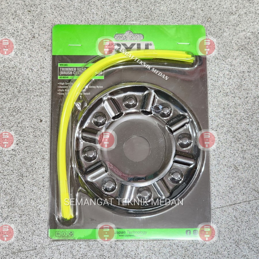 Jual KEPALA BENANG NILON NYLON POTONG BABAT PANGKAS SENAR RUMPUT SET ...