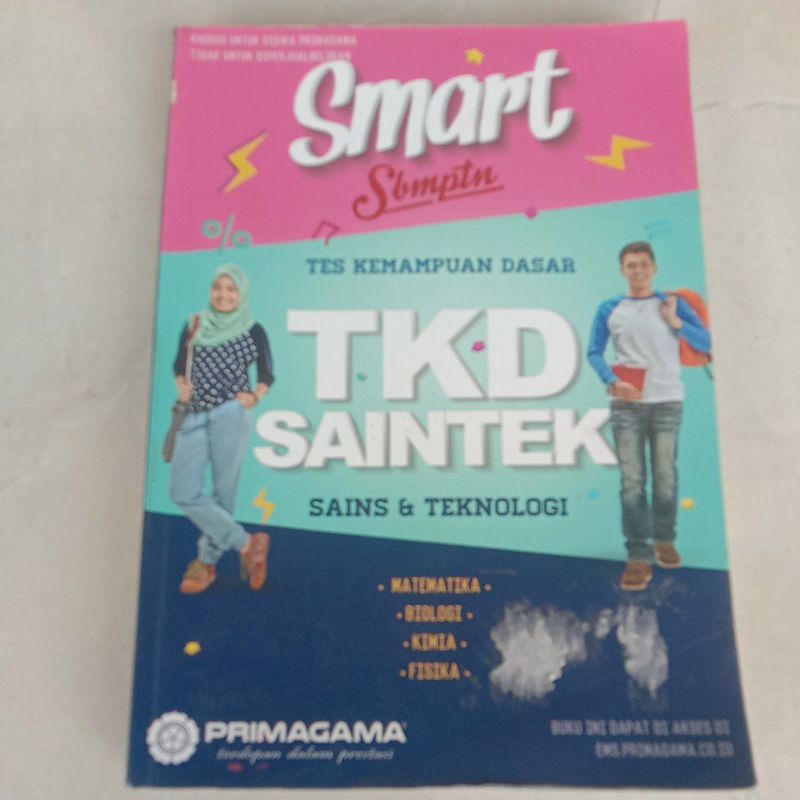 Jual Smart SBMPTN TKD Saintek ( Original ) - Primagama | Shopee Indonesia