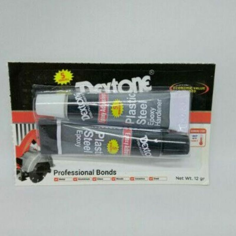 Jual LEM DEXTONE PLASTIK STEEL 12G | Shopee Indonesia