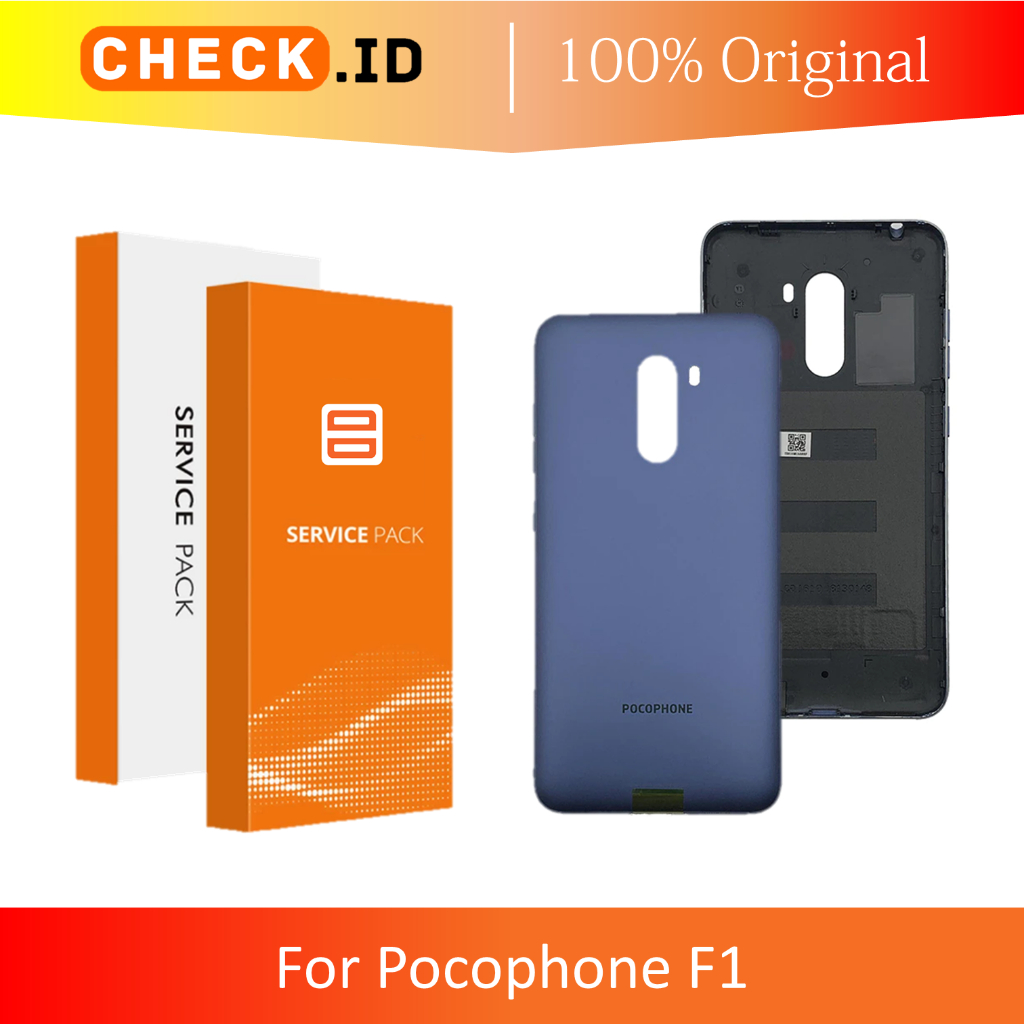 Jual [ CHECK.ID ] BACKDOOR BACK COVER CASING POCO F1 POCOPHONE F1 ...