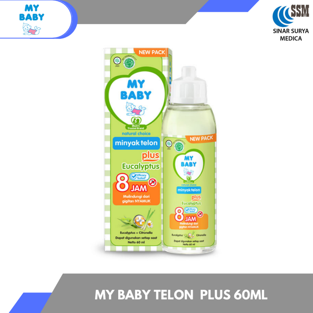Jual MY BABY MINYAK TELON PLUS ORIGINAL 60ML | Shopee Indonesia