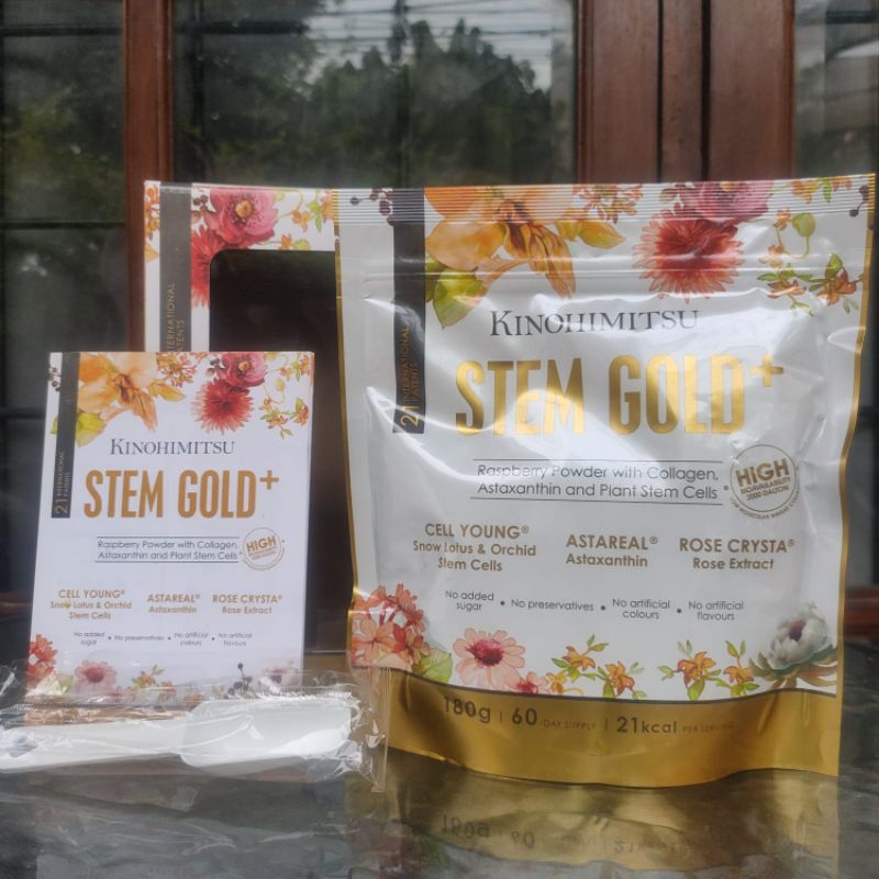 Jual Kinohimitsu Stem gold plus 180gr original japan | Shopee Indonesia