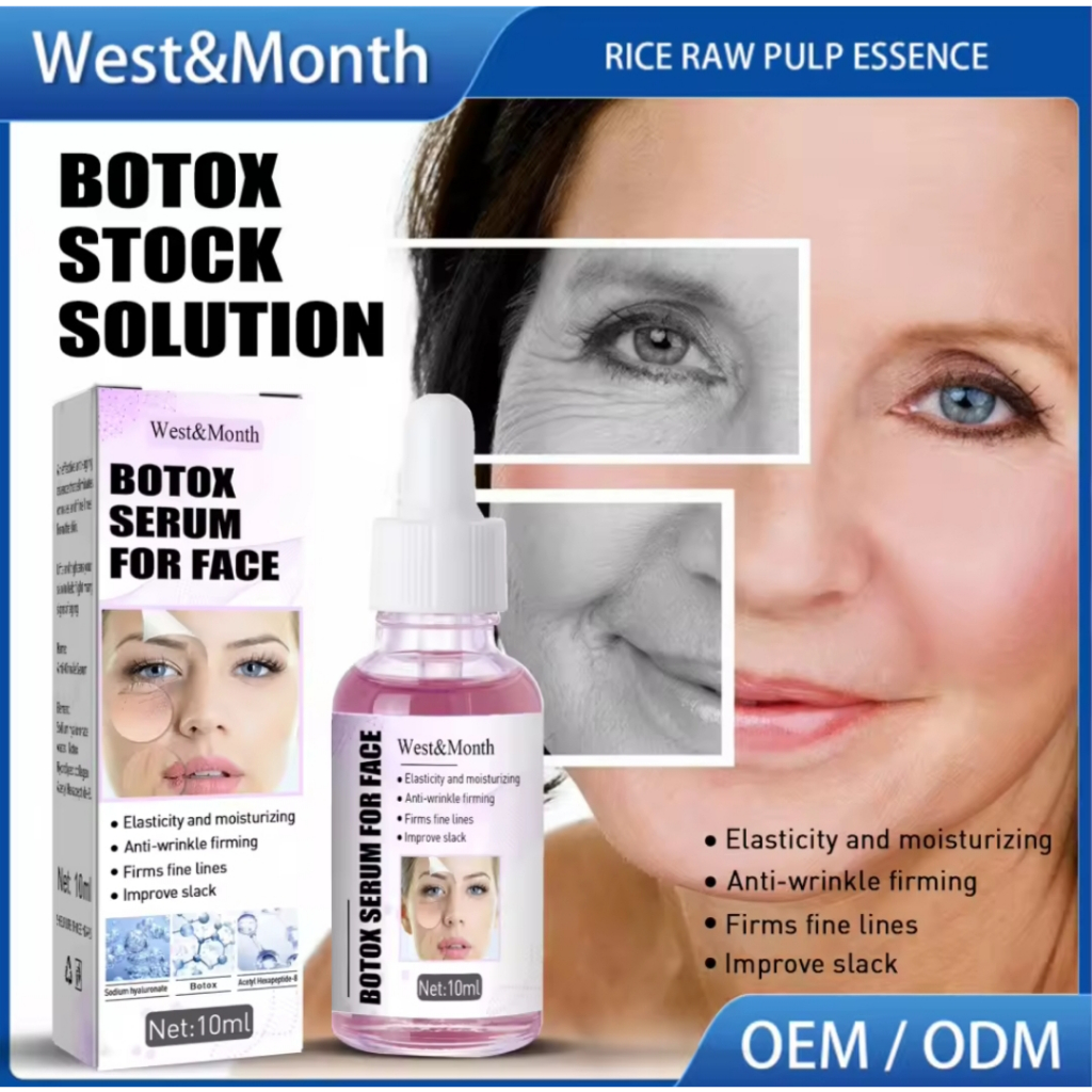 Jual ORI 100% WEST&MONTH Serum Wajah Anti Keriput10ml/ Serum Penghilang Keriput anti-kerut ...