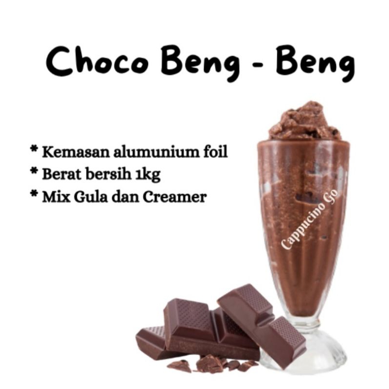 Jual BUBUK MINUMAN BOBA / SERBUK MINUMAN / POWDER DRINK RASA CHOCO BENG ...