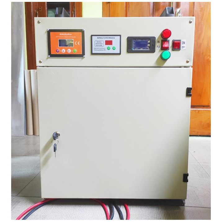 Jual Box Panel INVERTER Low Frequency PLTS 3KW MPPT ATS 3000W PSW DC TO AC | Shopee Indonesia