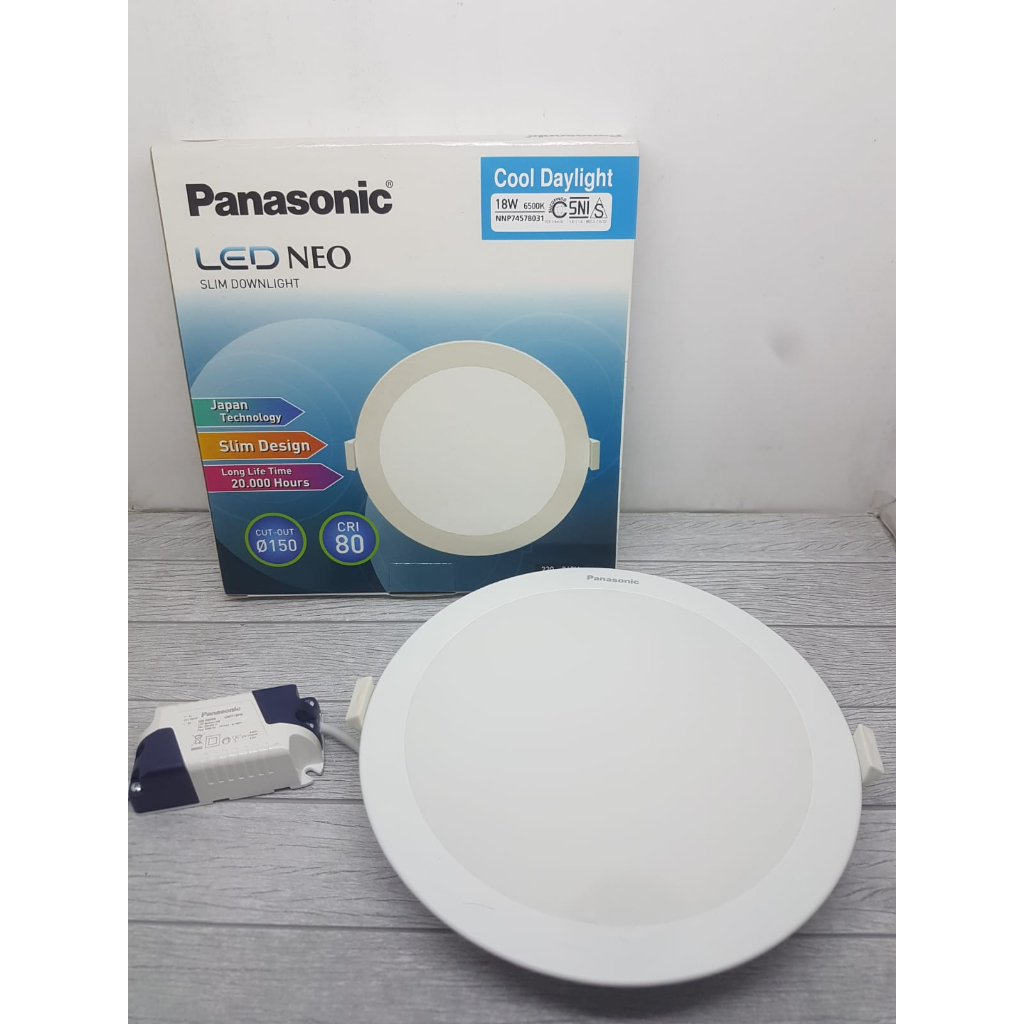 Jual PANASONIC NEO SLIM 18 WATT DOWNLIGHT / PANEL LED. ORIGINAL PRODUCT ...