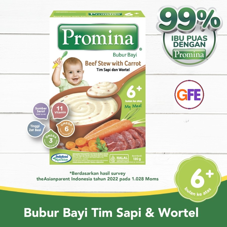 Jual Promina Bubur Bayi 6 Bulan Bubur MPASI Fortifikasi Instan | Shopee ...