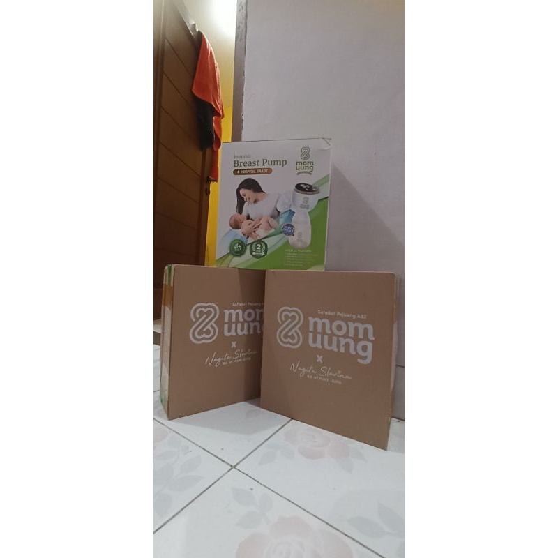 Jual Mom Uung breast Pump/Pompa Asi Portable Dual Mode/Mom Uung NEW ...