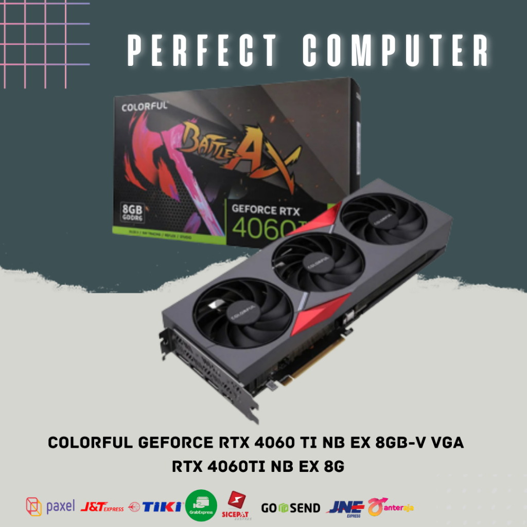 Jual Colorful GeForce RTX 4060 Ti NB EX 8GB-V VGA RTX 4060TI NB EX 8G ...