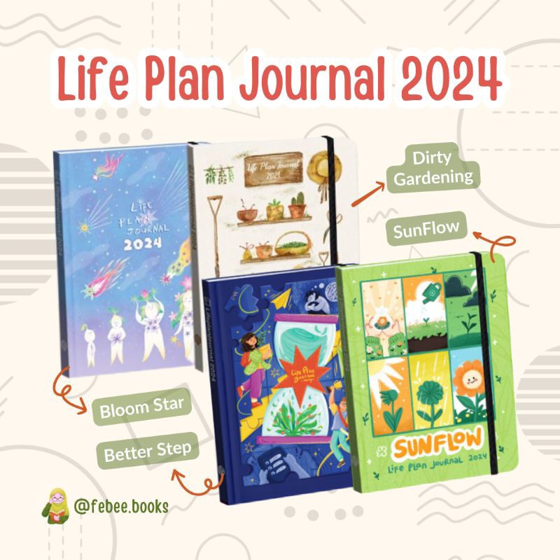 Jual [Freebies : 7 Journaling Kit] Life Plan Journal 2024 | Shopee ...