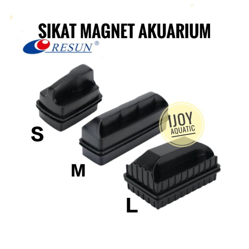 Jual Magnet RESUN S M L magnet pembersih kaca akuarium | Shopee Indonesia