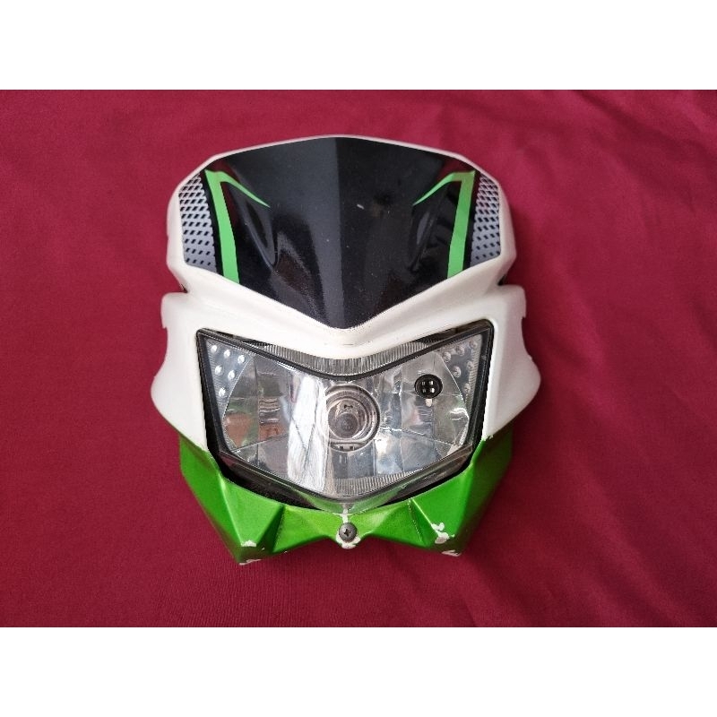 Jual BATOK REFLEKTOR LAMPU DEPAN KLX 150 OLD ORIGINAL | Shopee Indonesia