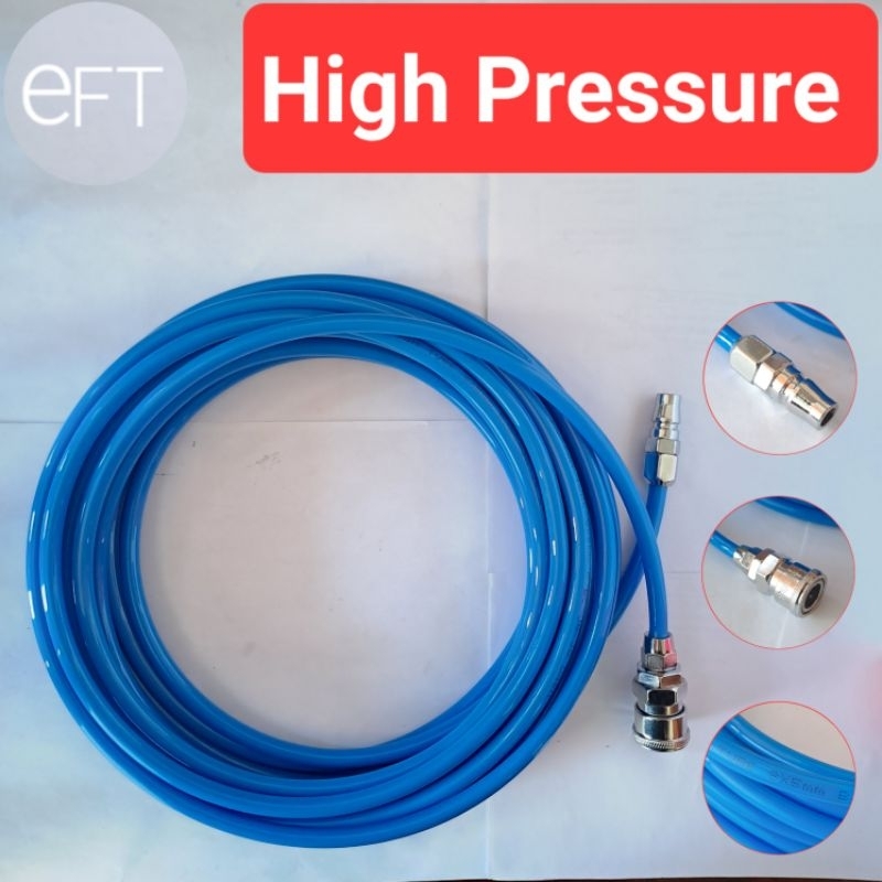 Jual selang angin compressor 5-8-10-15-20 Meter PU HIGH PRESSURE ...