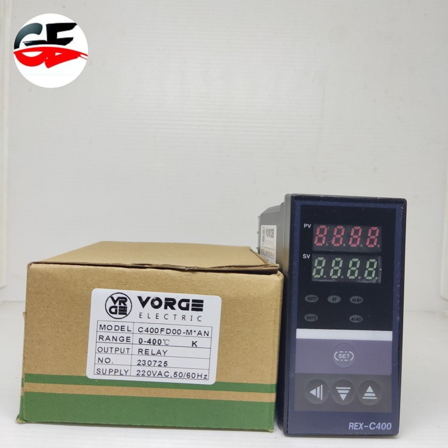 Jual PID Digital Temperature kontrol REX-C400 thermostat VORGE CONTROL ...