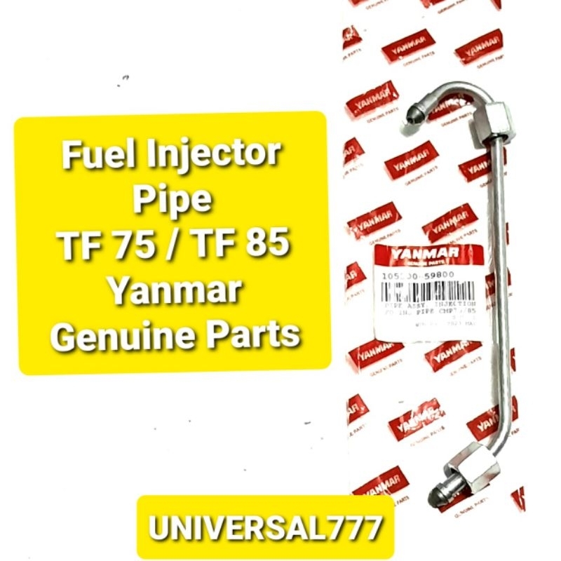Jual TF75 TF85 Original Yanmar Pipe Injector Assy TF 75 85 Pipa Selang ...